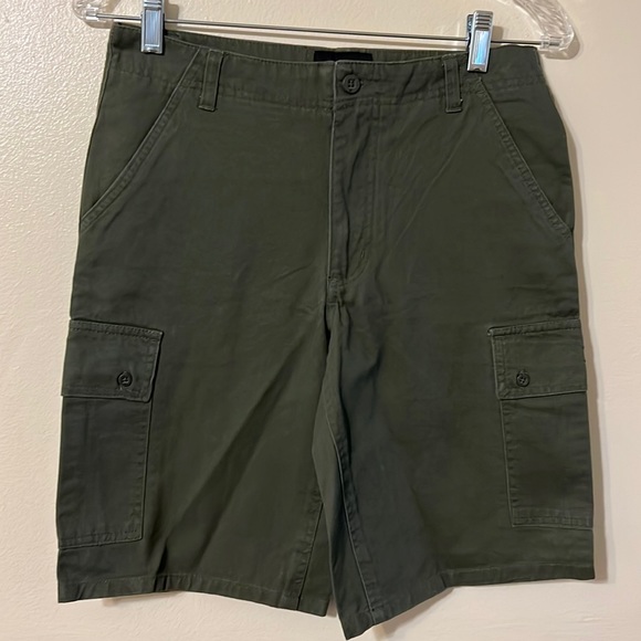 Hurley | Shorts | New With Tag Hurley Cotton Cargo Shorts Green Waist 3 ...